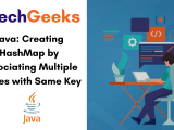 Java Creating Hashmap By Associating Multiple Values With Same Key