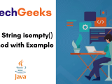 Java String Isempty Method With Example Syntax Definition Usage