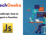 Javascript How To Export A Function Export Function In Javascript