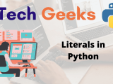 Python Literals Literals In Python Btech Geeks