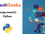 Numpy Insert Python Definition Syntax Parameters Example Of