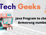 Armstrong Number In Java Java Program To Check Armstrong Number