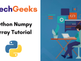 Numpy Array Tutorial Python Numpy Array Tutorial For Beginners