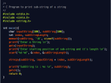 Get Substring C C Program To Fetch A Substring From A String Btech