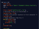 Fputs C Library Function Btech Geeks