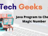 Magic Number In Java Java Program To Check Magic Number Btech Geeks