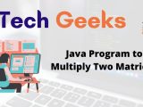 Multiply Matrices Java Java Program To Multiply Two Matrices Btech