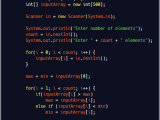 Find Smallest Number In Array Java Java Program To Find Largest And