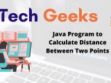 Distance Between Two Points Java Java Program To Calculate Distance