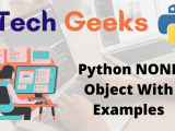 None Keyword Python Python None Object With Examples Btech Geeks
