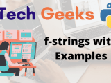 Python F Strings With Examples Btech Geeks