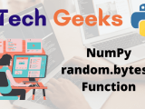 Python Numpy Random Bytes Function Btech Geeks