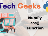 Numpy Cos Python Numpy Cos Function Btech Geeks