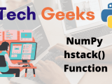 Hstack Python Python Numpy Hstack Function Btech Geeks