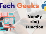Numpy Sin Python Numpy Sin Function Btech Geeks
