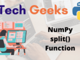 Numpy Split Array Python Numpy Split Function Btech Geeks
