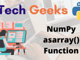 Python Numpy Asarray Function Btech Geeks