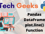 Python Pandas Dataframe Plot Line Function Btech Geeks