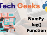 Natural Log Python Numpy Python Numpy Log Function Btech Geeks