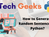 Python Random Sentence Generator How To Generate Random Sentences In
