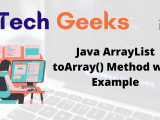 Arraylist Toarray Example Java Arraylist Toarray Method With