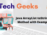 Arraylist Java Tostring Java Arraylist Tostring Method With Example