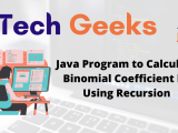 Pascal Triangle Recursion Java Java Program To Find Binomial