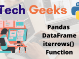 Pandas Dataframe Iterrows Python Pandas Dataframe Iterrows Function
