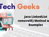 Java Linkedlist Removeif Method With Examples Btech Geeks