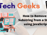 Remove Substring From String Javascript How To Remove A Substring