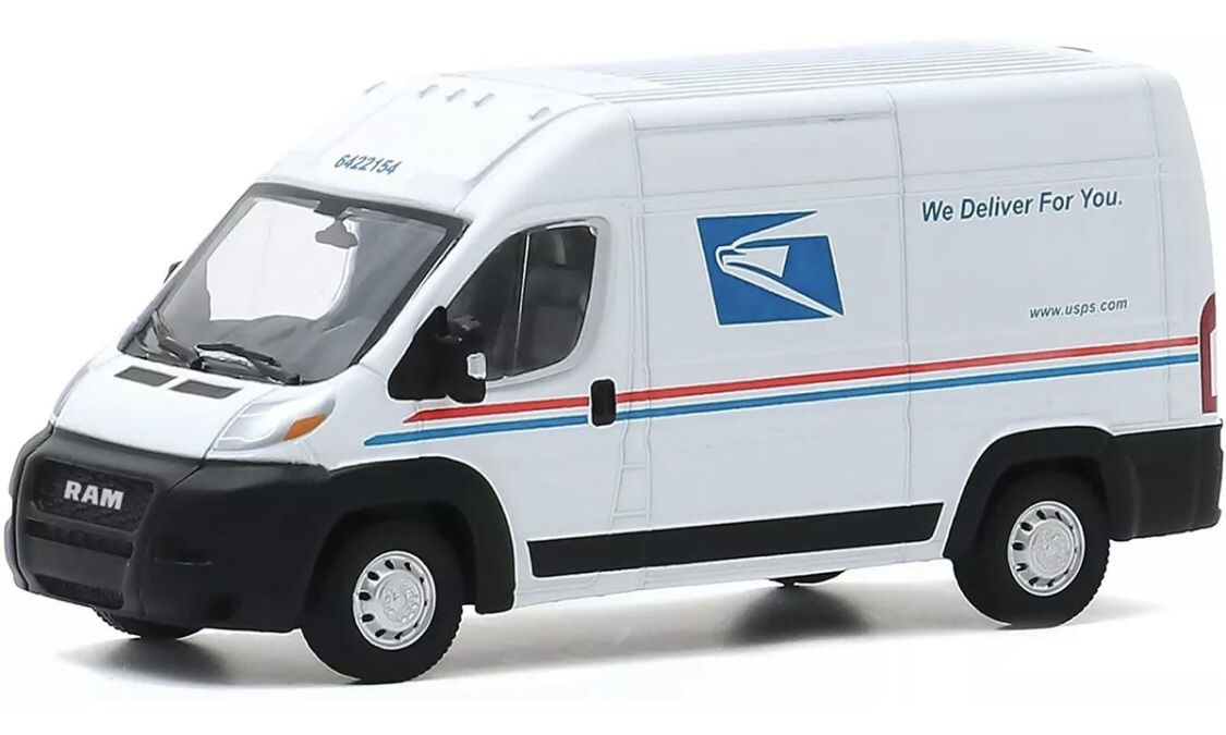 Greenlight 1/64 – 2019 RAM Promaster USPS - BTL Miniatures