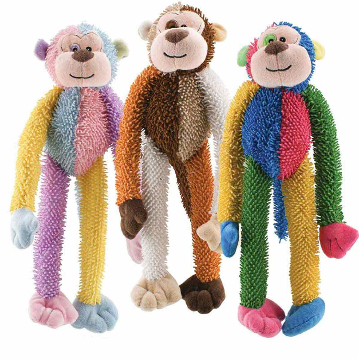 Multipet Monkey Dog Toy - Buckaroos
