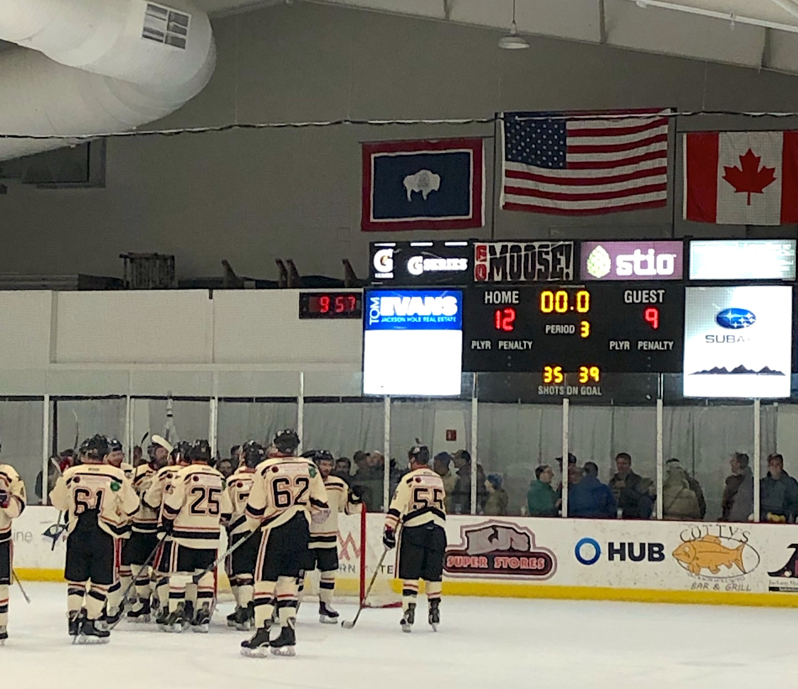 Goals a-plenty in wild Moose weekend