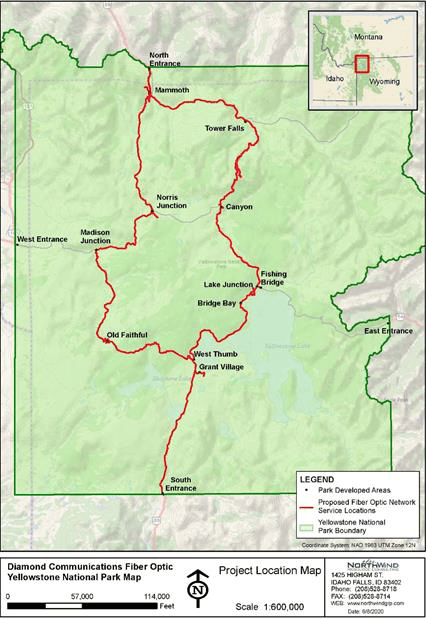 Fiber-optic telecommunications in Yellowstone awaits approval ...