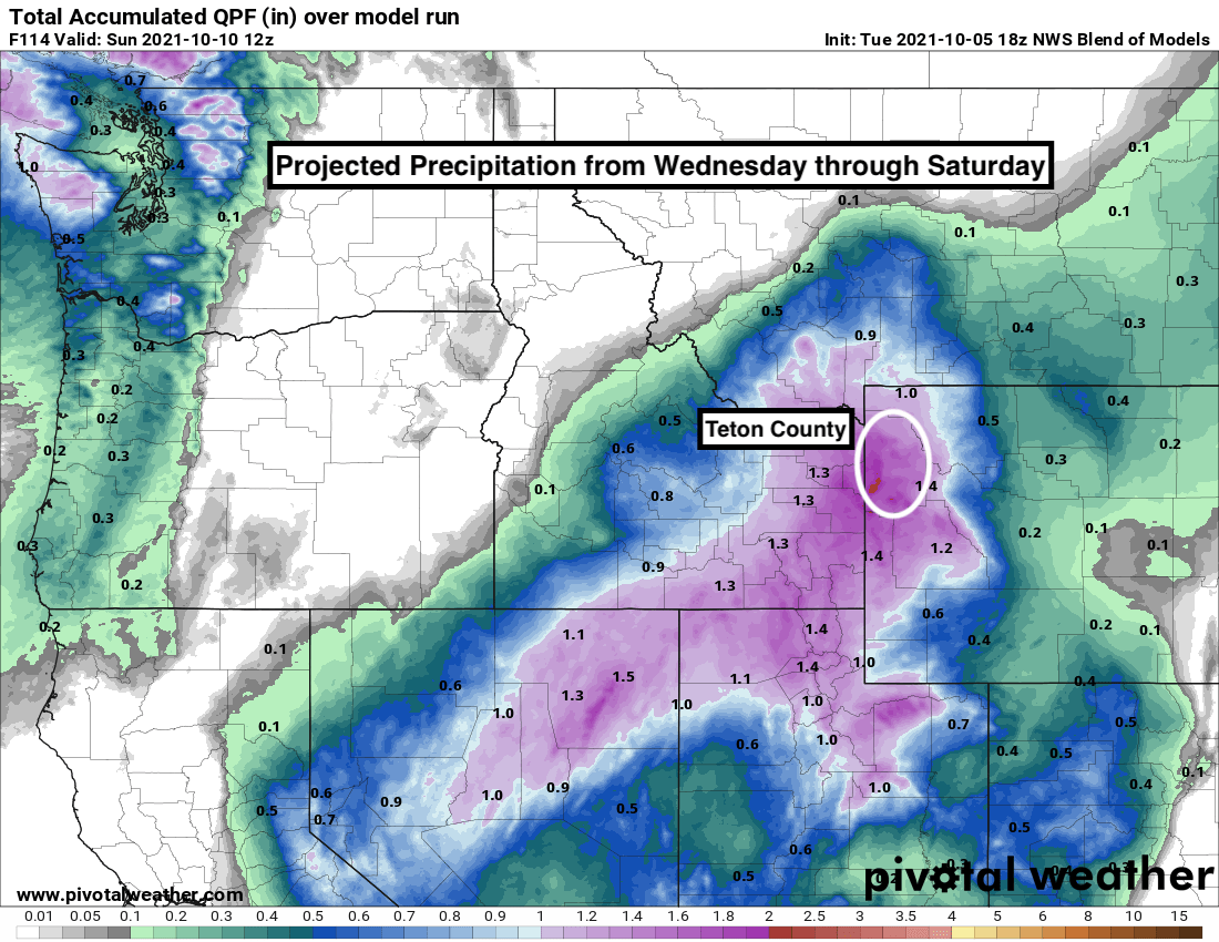 Mild, sunny weather coming to an end as a cool and wet pattern emerges ...