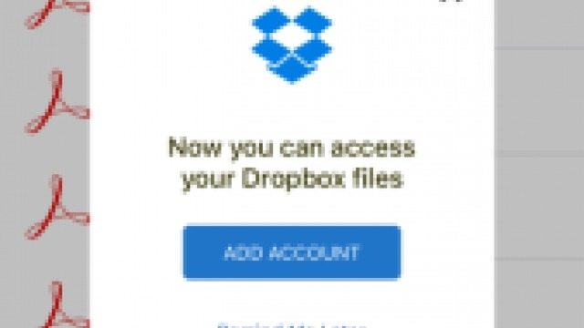 Adobe Integration with Dropbox