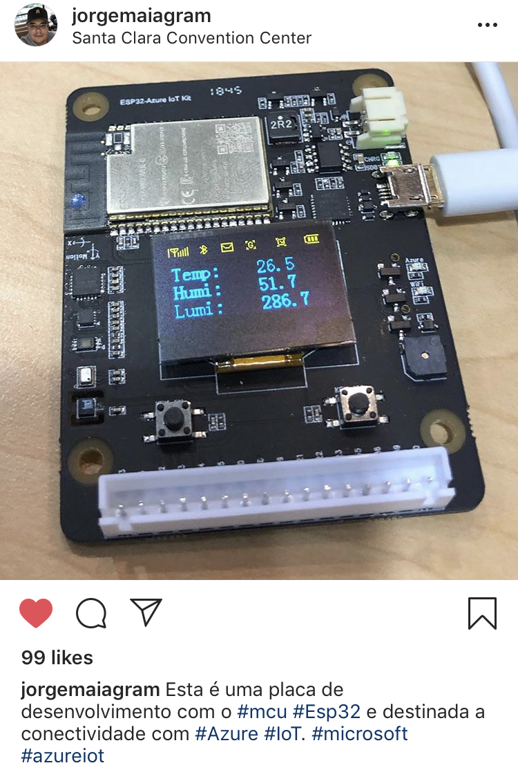 Esp32 Azure Iot Kit Development Board From Espressif Esp32 Wrover B Build5nines