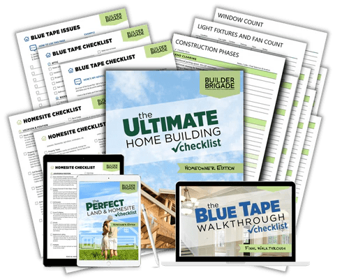 The Ultimate Home Building Checklist Builder Brigade