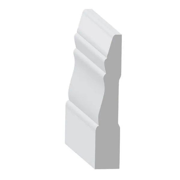 3-1/4" X 14' Primed MDF Casing Profile 366 - Builders Surplus