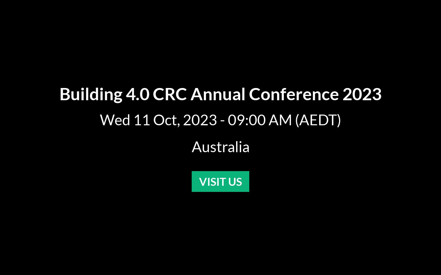 Building 4 0 Crc Annual Conference 2023