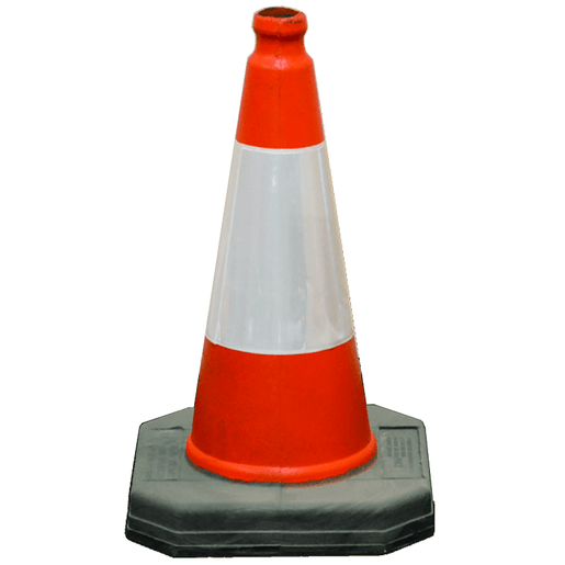 MASTERCONE 1-Part Road Cone with Sleeve 50cm - SPECIAL - Buildrite Ltd