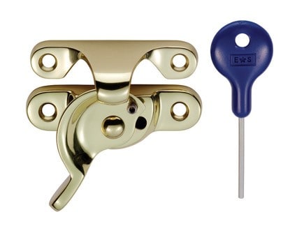 CARLISLE Sash Fastener Fitch Pattern - PB - SPECIAL - Buildrite Ltd
