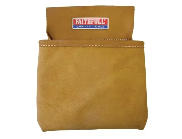 F/FULL Suede Nail Pouch - Single Pocket - Buildrite Ltd
