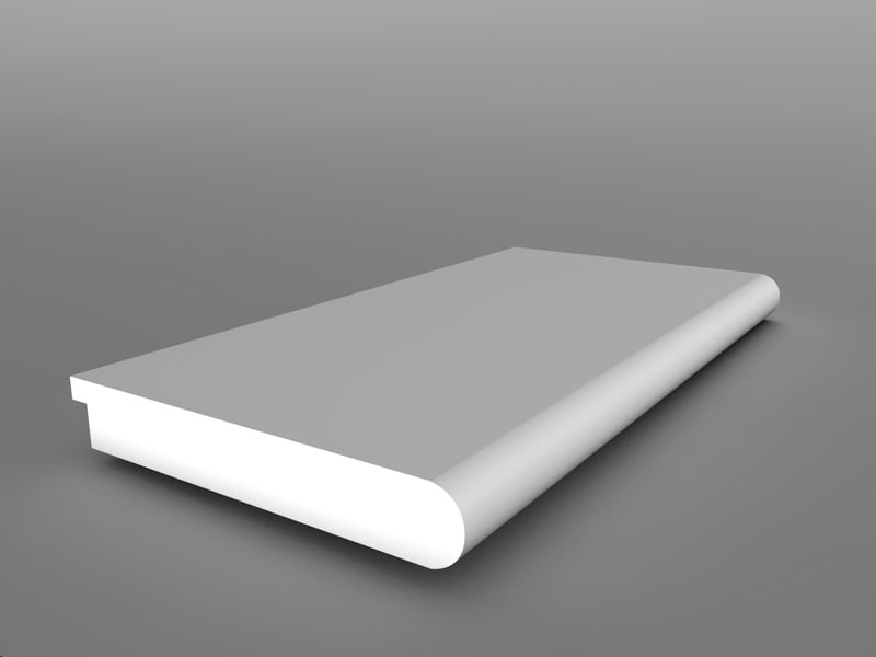 WINDOWBOARD MDF 25x244mm N&T - 3.66m LENGTH - Buildrite Ltd