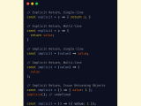 Arrow Functions Return Rules In Javascript I M Bunlong