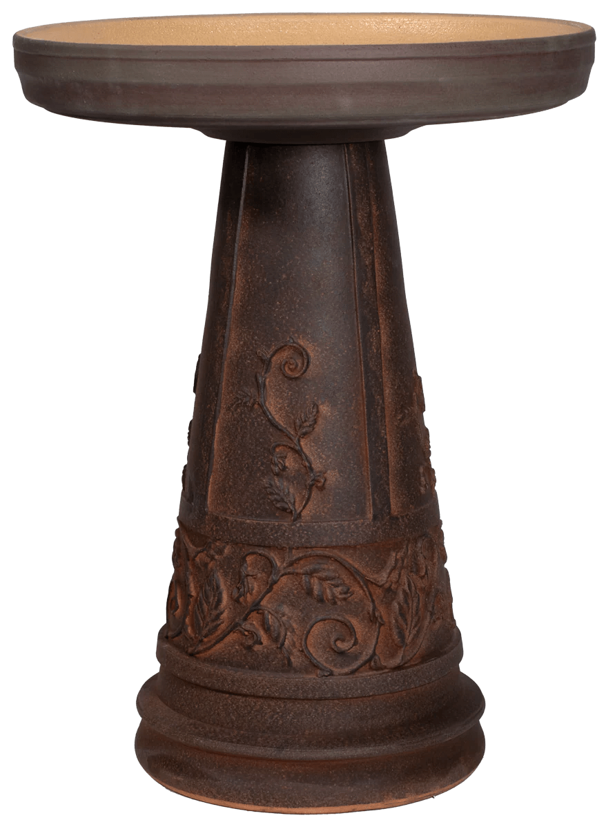 The Telford Birdbath Set Burleypottery