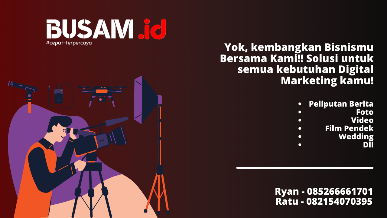 Lebarkan Sayap Busam.Id Garap Jasa Foto, Video dan Iklan Visual ...