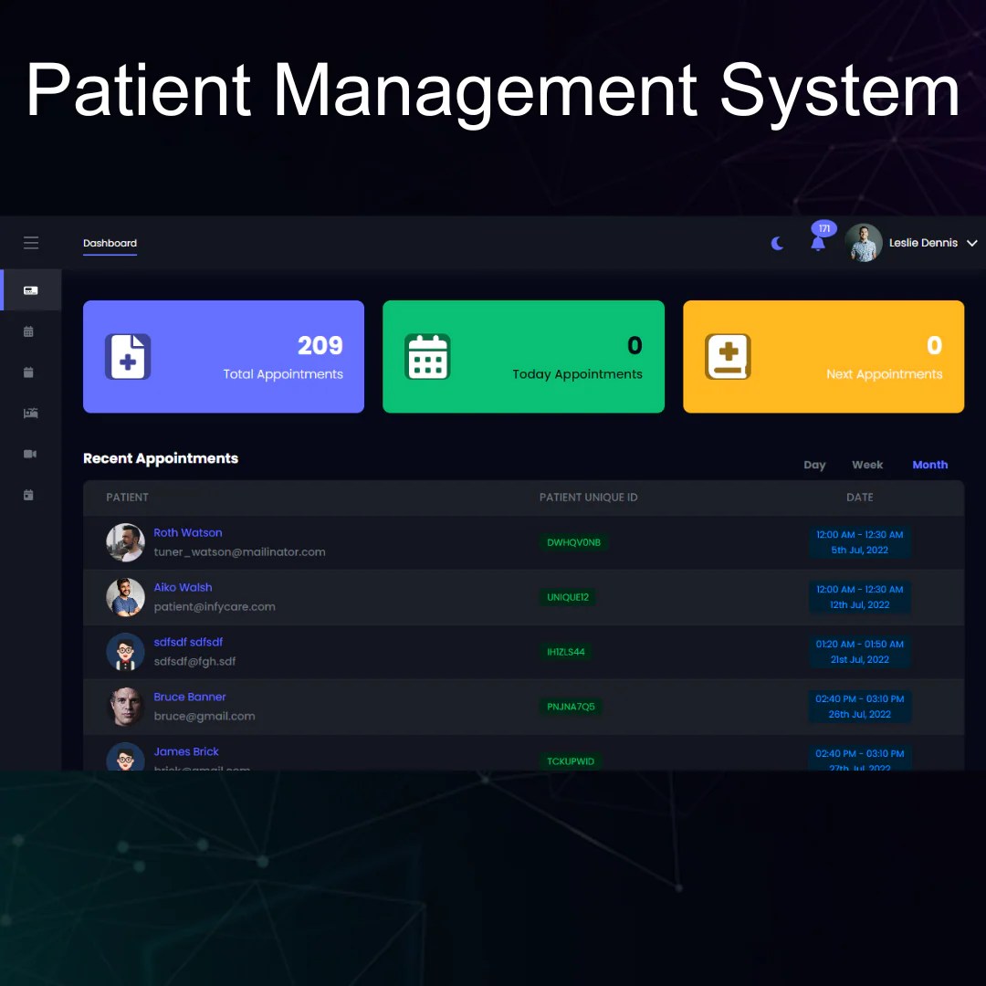 Patient Management System Butterflyfzco
