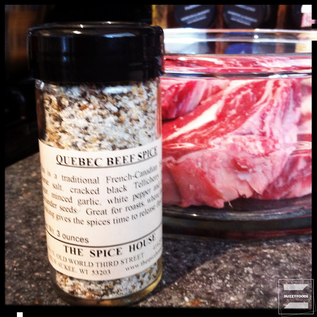 Quebec Marinated Steaks | buzzyfoods