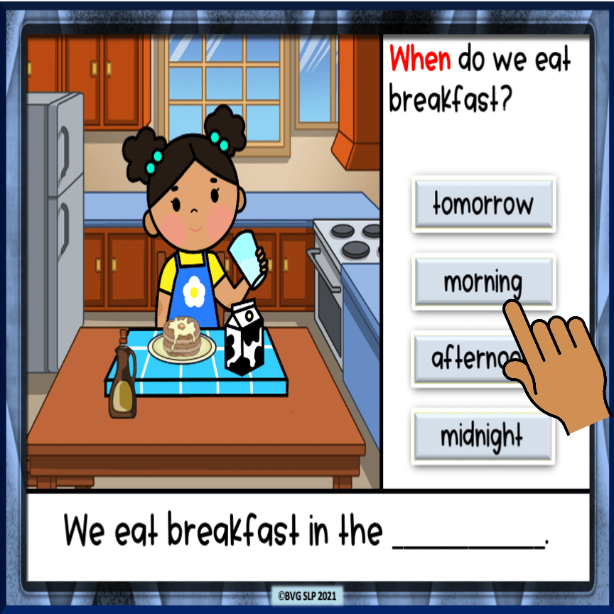 Animated WH Questions BOOM Cards BUNDLE - BVG SLP